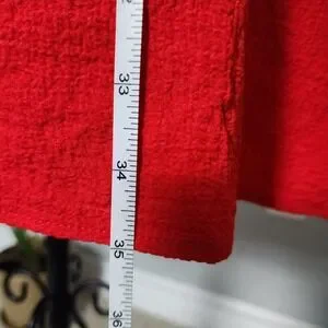 Monteau Los Angeles | Dresses | Monteau Los Angeles Red Textured Gauze ...